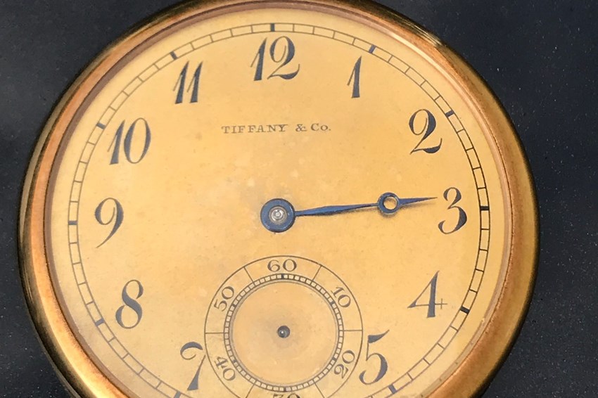 Gold Watch Ted To Titanic Hero Henry Aldridge Auctioneers